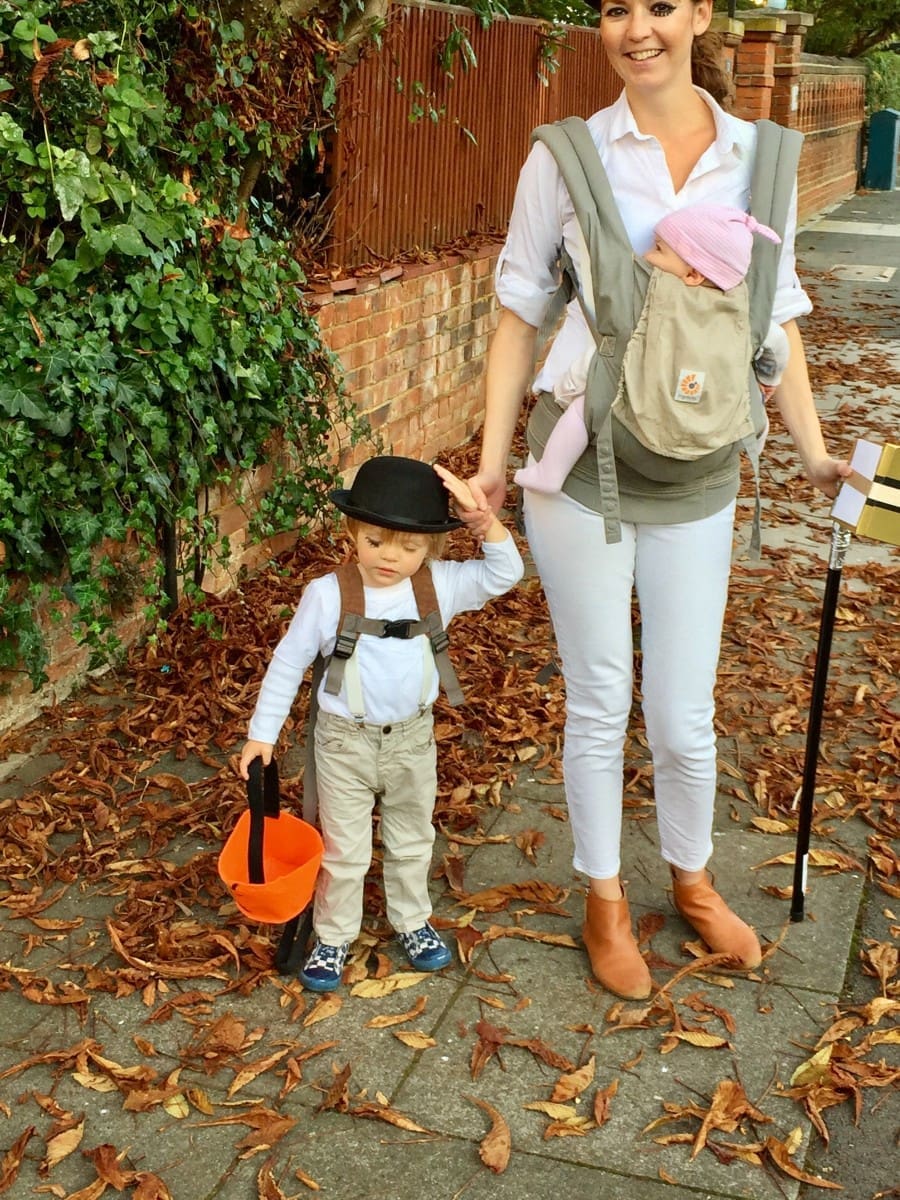 Super Easy DIY Clockwork Orange Halloween Costume
