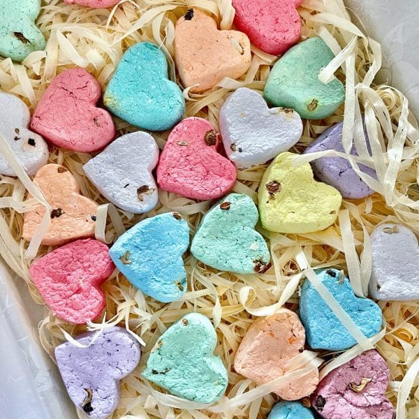 How To Make Heart Shaped Seed Bombs - DIY - Captain Bobcat