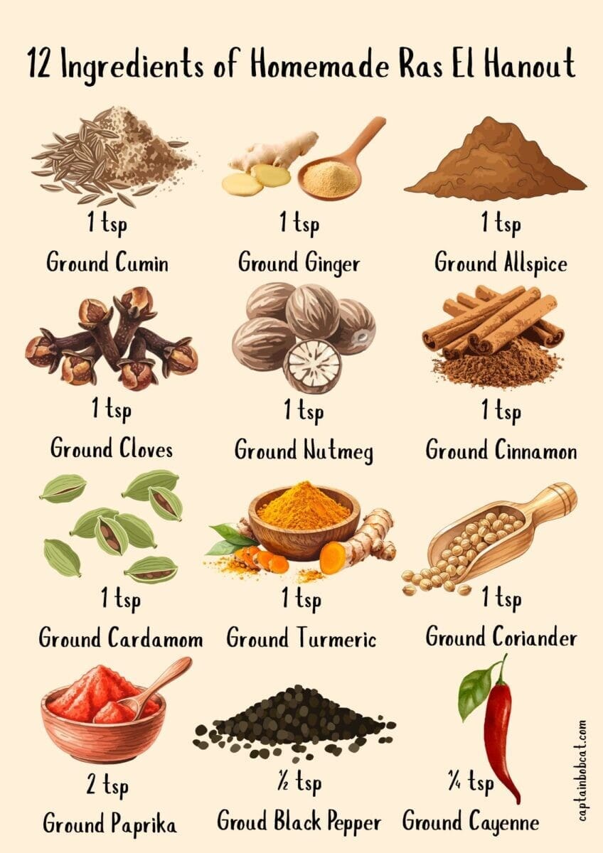 How to Make Ras El Hanout Spice Mix